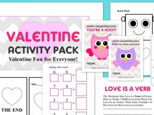 Free Valentine Activity Pack