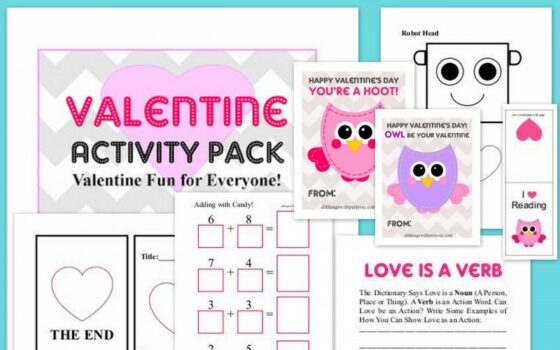 Free Valentine Activity Pack