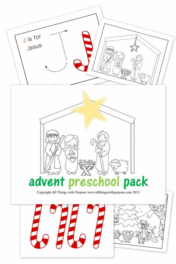 Preschool Advent Activity Pack