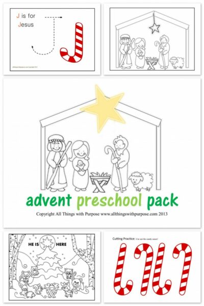 Preschool Advent Activity Pack