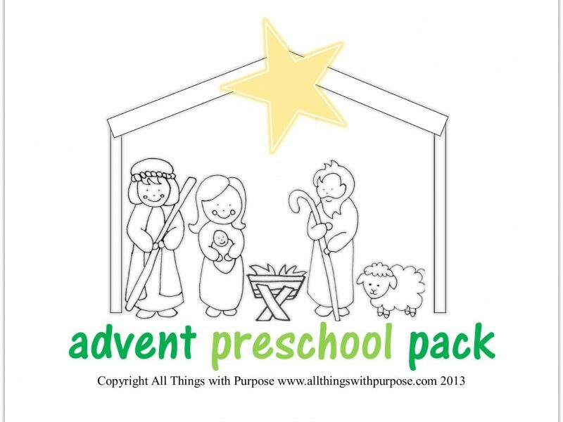 Preschool Advent Activity Pack