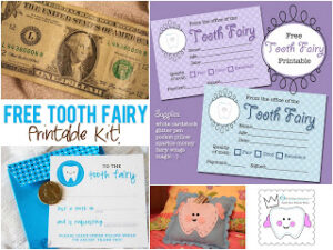 Tooth Fairy Fun! {Free Pattern} | All Things with Purpose
