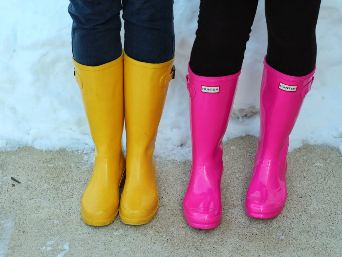 Rain Boots, Fun Color and Spring Fashion | All Things with Purpose