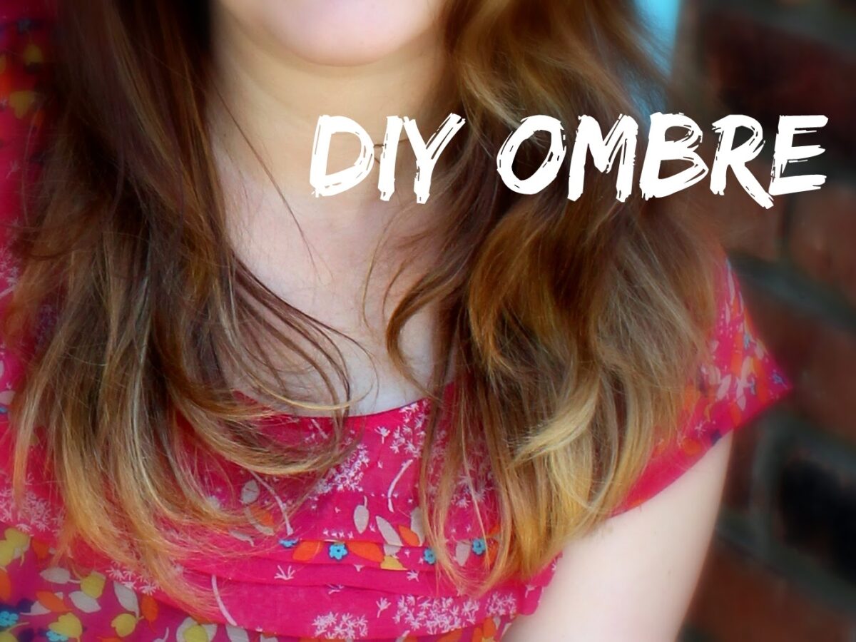 DIY Ombre Hair Color | All Things with Purpose