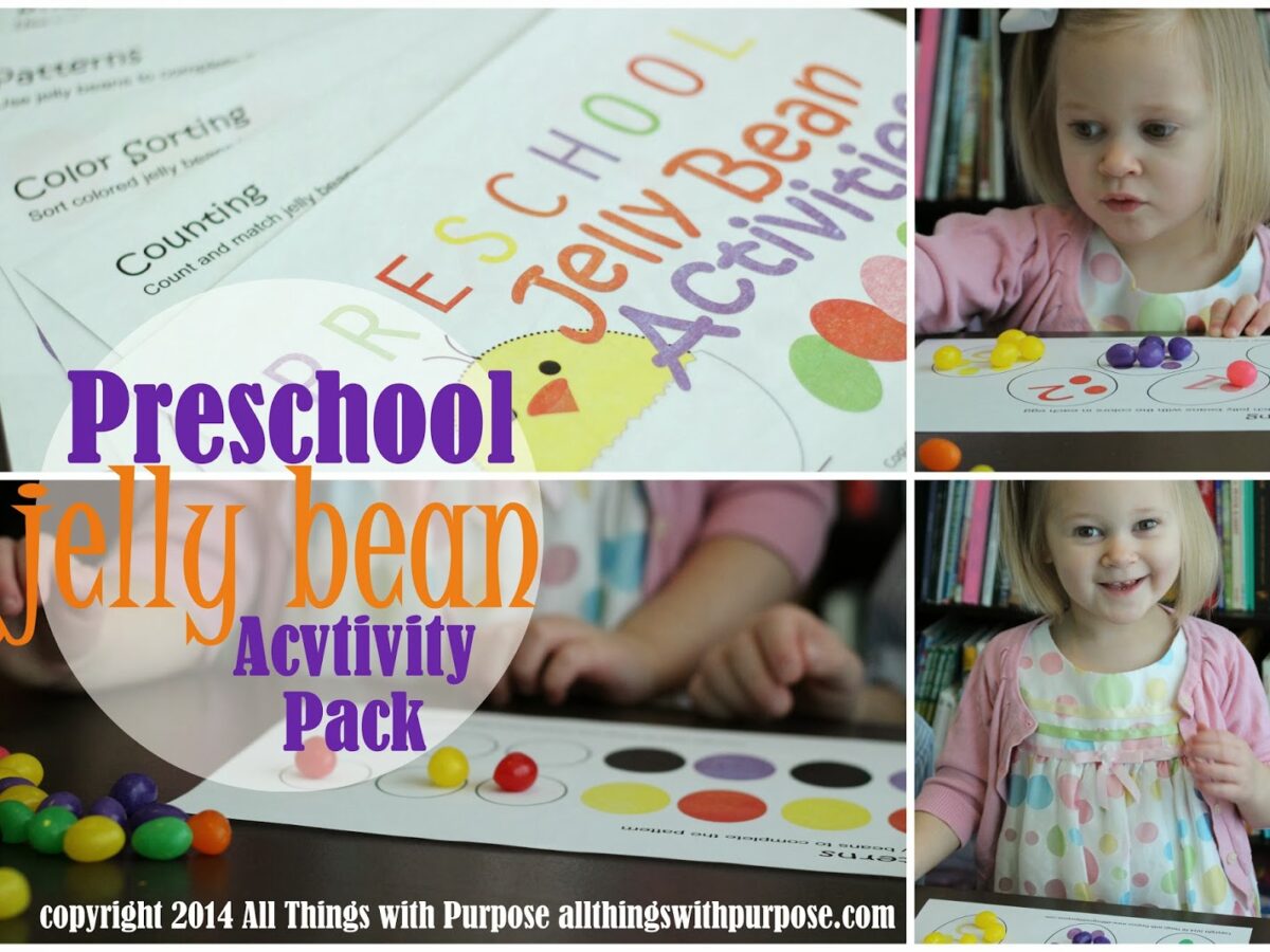 National Jelly Bean Day: Preschool Activity | All Things with Purpose