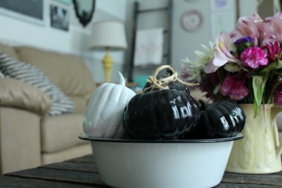 Dollar Store Pumpkin Makeover