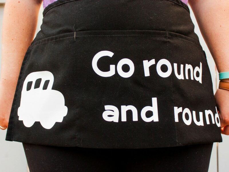 Bus Teacher Apron (Contributor Post) | All Things with Purpose