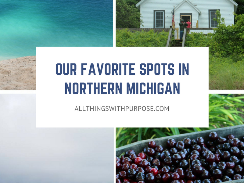 Our Favorite Spots in Northern Michigan | All Things with Purpose
