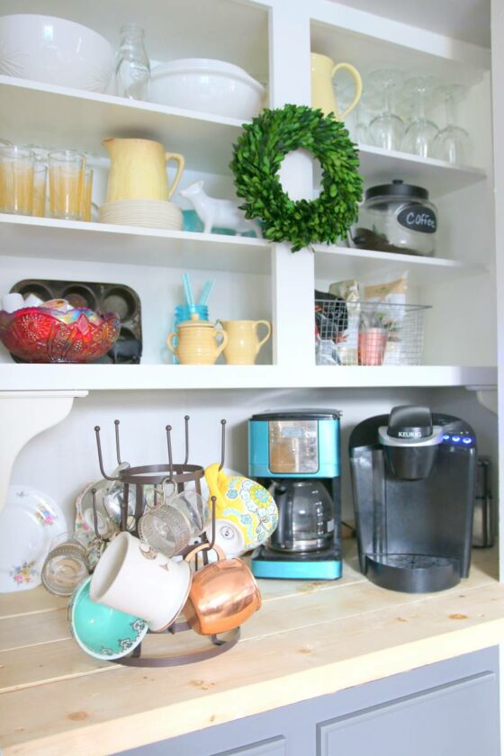 Pantry Converted to a Coffee Bar! | All Things with Purpose