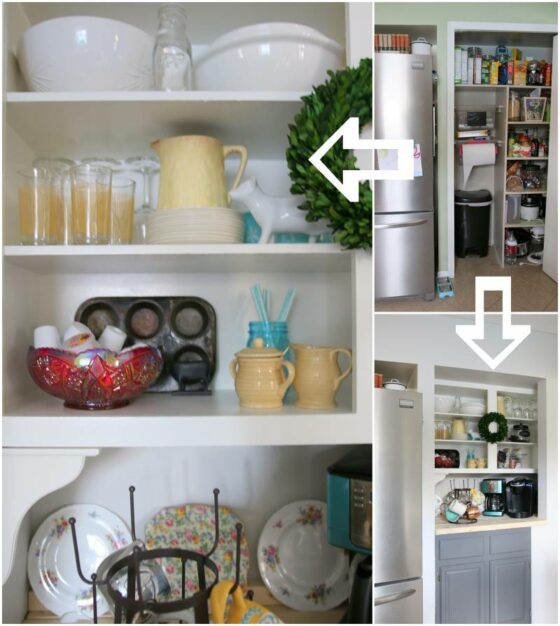 Pantry Converted to a Coffee Bar! | All Things with Purpose
