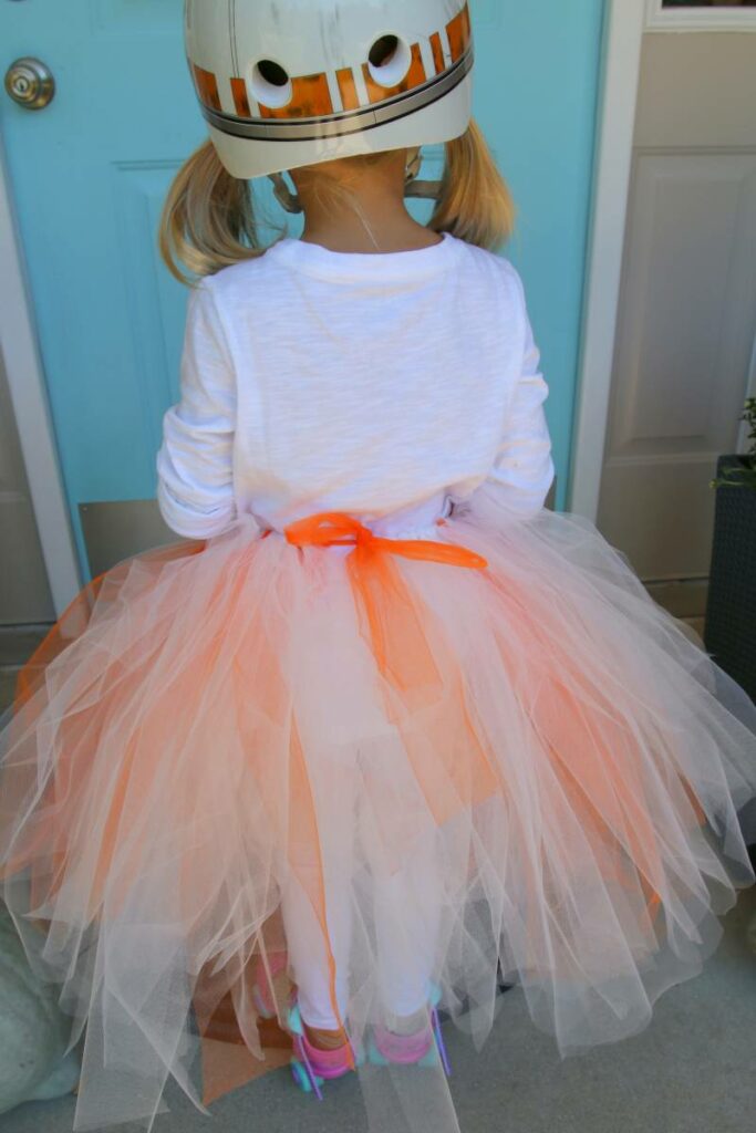 No-Sew Star Wars BB-8 Costume for Girls! | All Things with Purpose