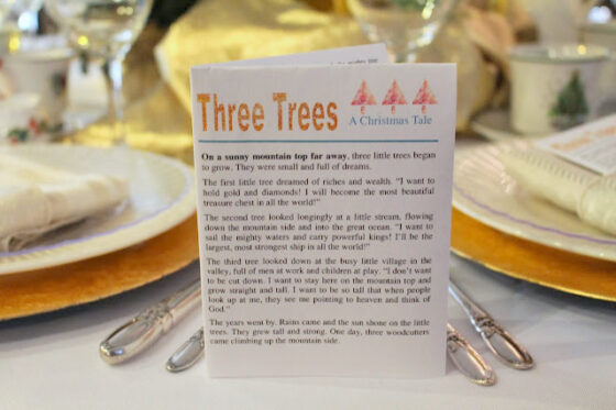 A Tale of Three Trees | All Things with Purpose
