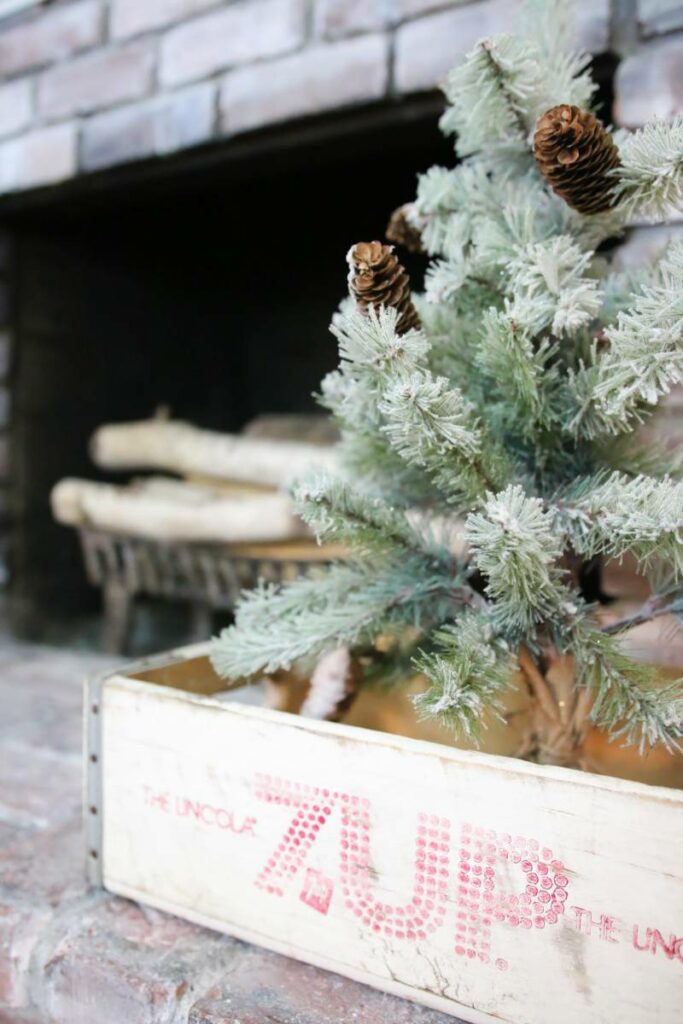Styling a Christmas Mantel | All Things with Purpose
