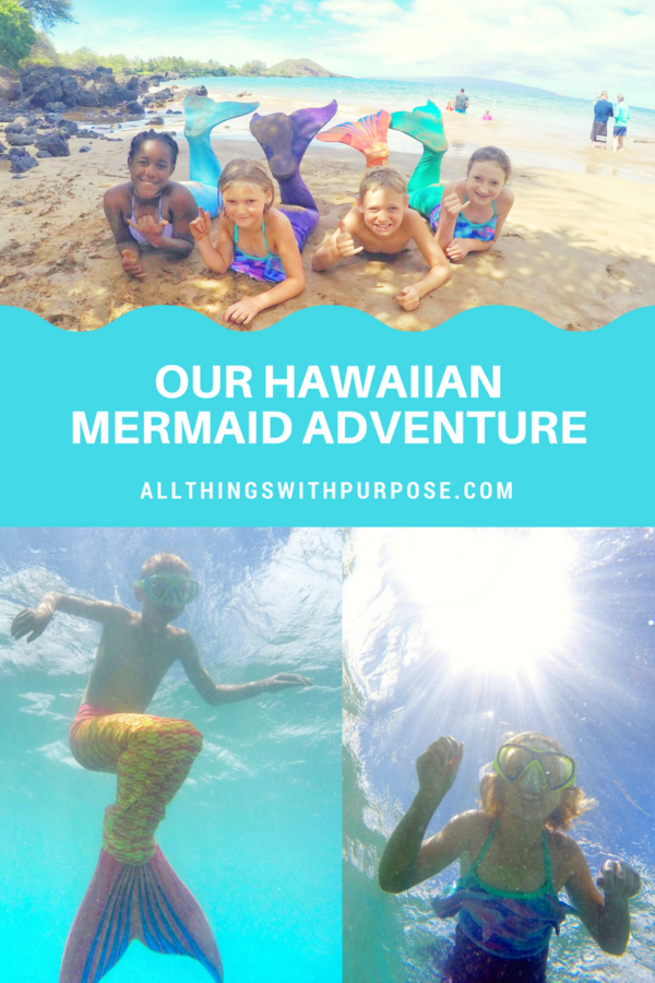 Hawaii Mermaid Adventure on the island of Maui: Fun for the whole family!