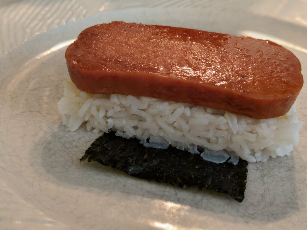 Hawaiian Spam Musubi (Spam Sushi) A Traditional Hawaiian Snack