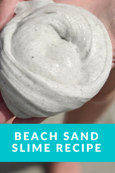 Sand Slime Recipe DIY Beach Sand Slime Recipe
