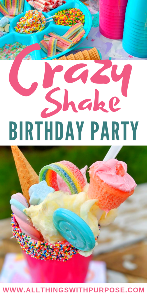 Throw a Crazy, Over the Top, Milkshake Birthday Party!