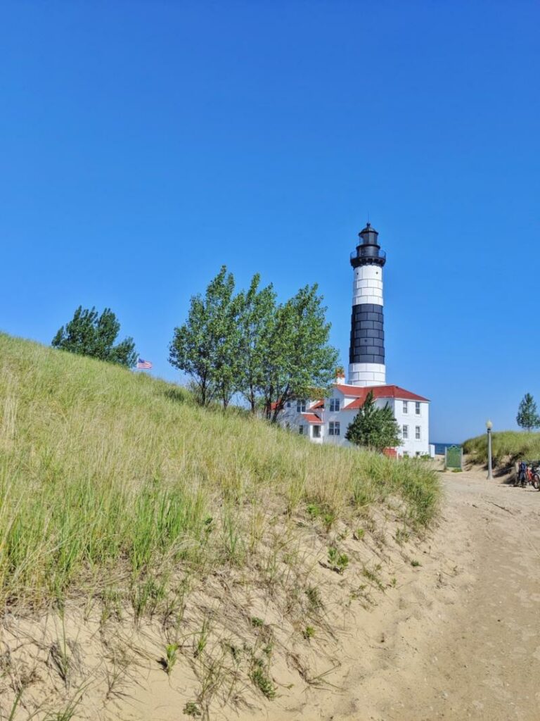 Big Sable Point Lighthouse in Ludington, Michigan