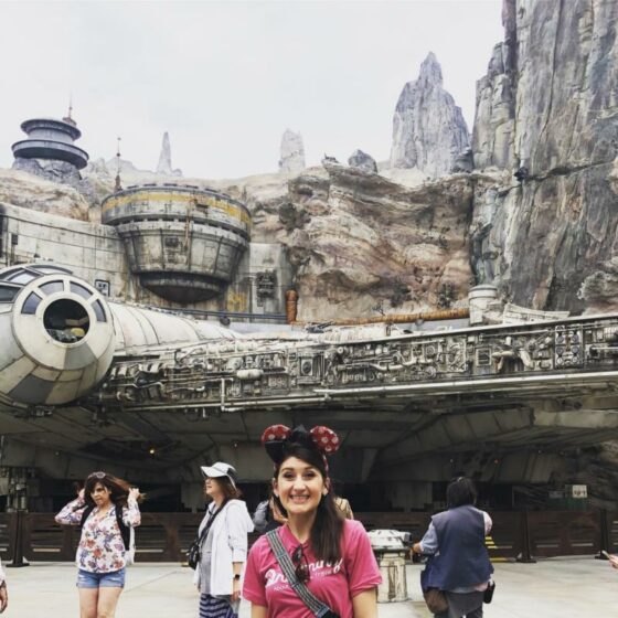 Visiting Star Wars Galaxy's Edge at Disneland California