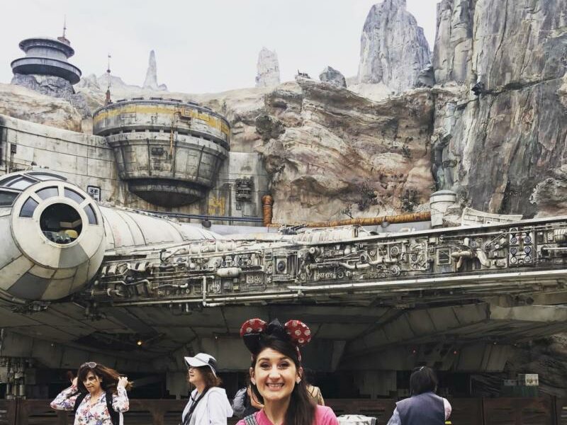Visiting Star Wars Galaxy's Edge at Disneland California