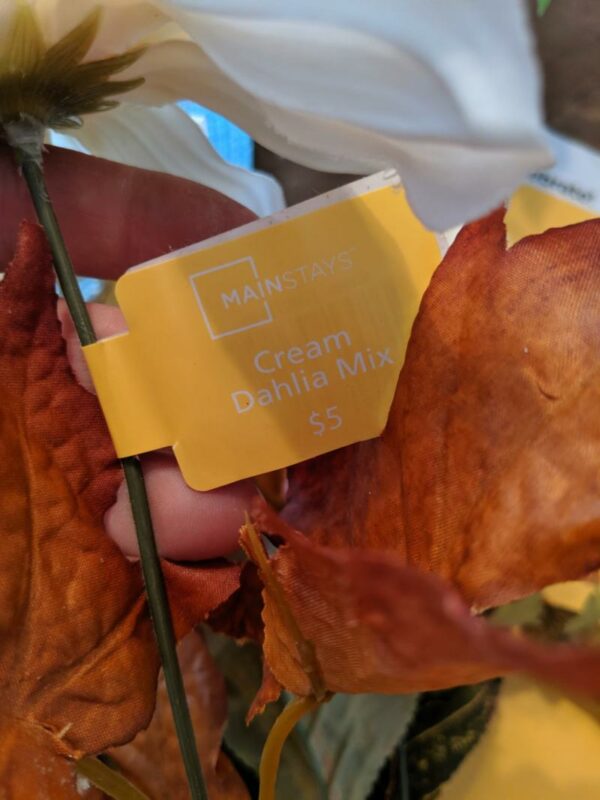 DIY Neutral Fall Floral Arrangement for Under $10 aaDIY