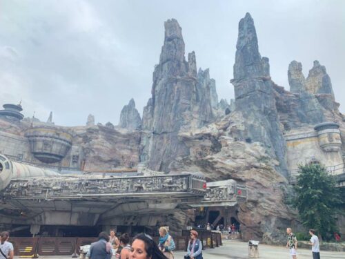 Visiting Star Wars Galaxy's Edge at Disneland California