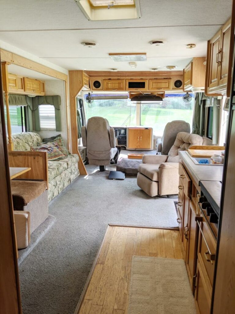Our 1990's Class A RV Renovation Progress Report