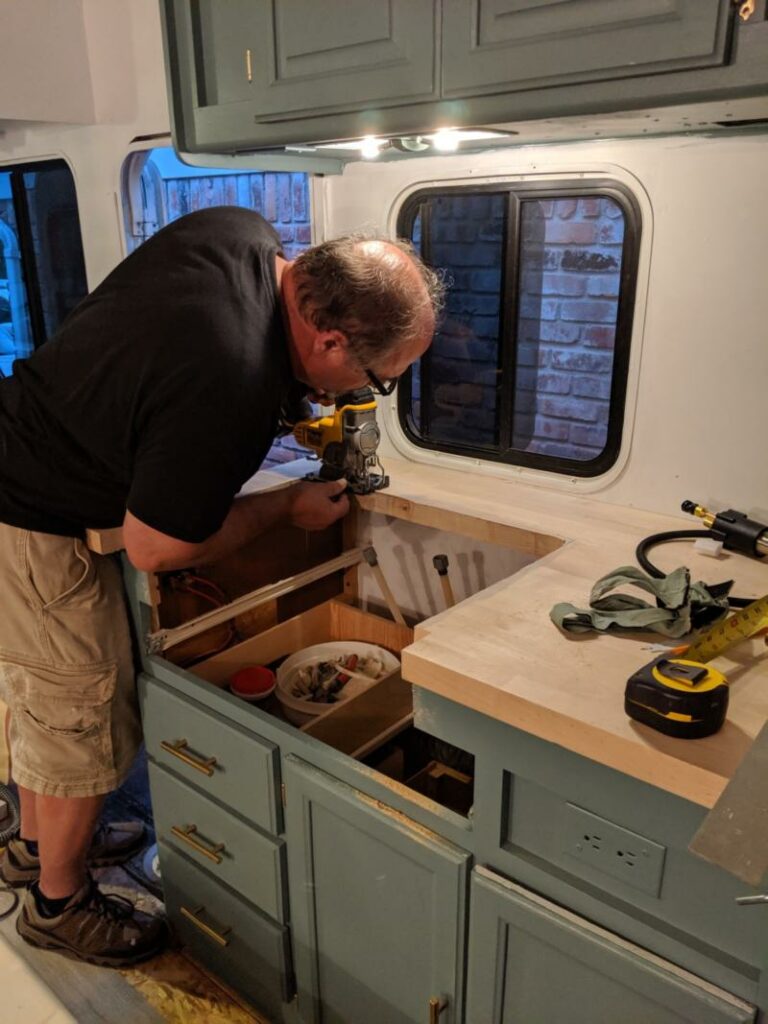 Our 1990's Class A RV Renovation Progress Report