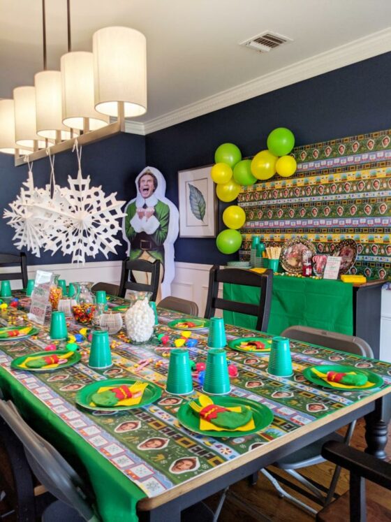 Buddy The Elf Themed Birthday Or Christmas Party