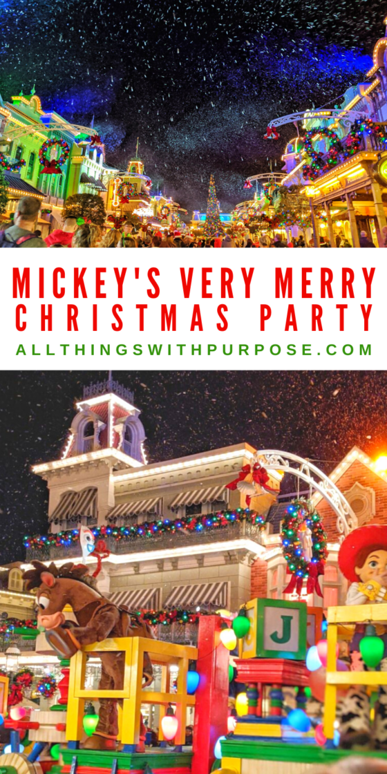 Guide to Mickey's Very Merrry Christmas Party at Walt Disney World