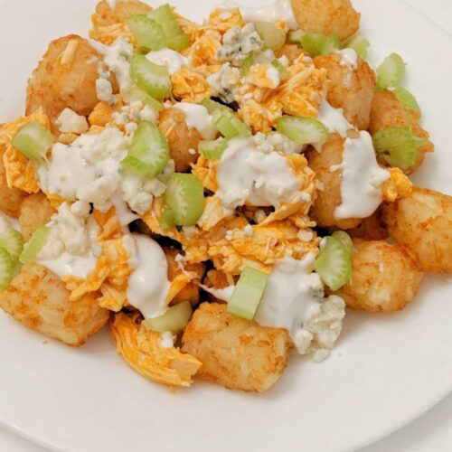 Loaded Buffalo Chicken Tots Recipe from the Magic Kingdom