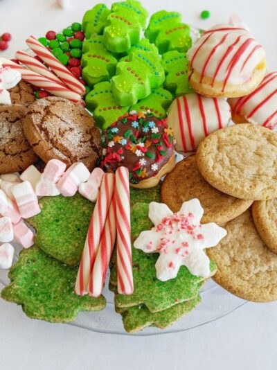 Create a Dazzling Holiday Cookie Tray or Candy Charcuterie Board