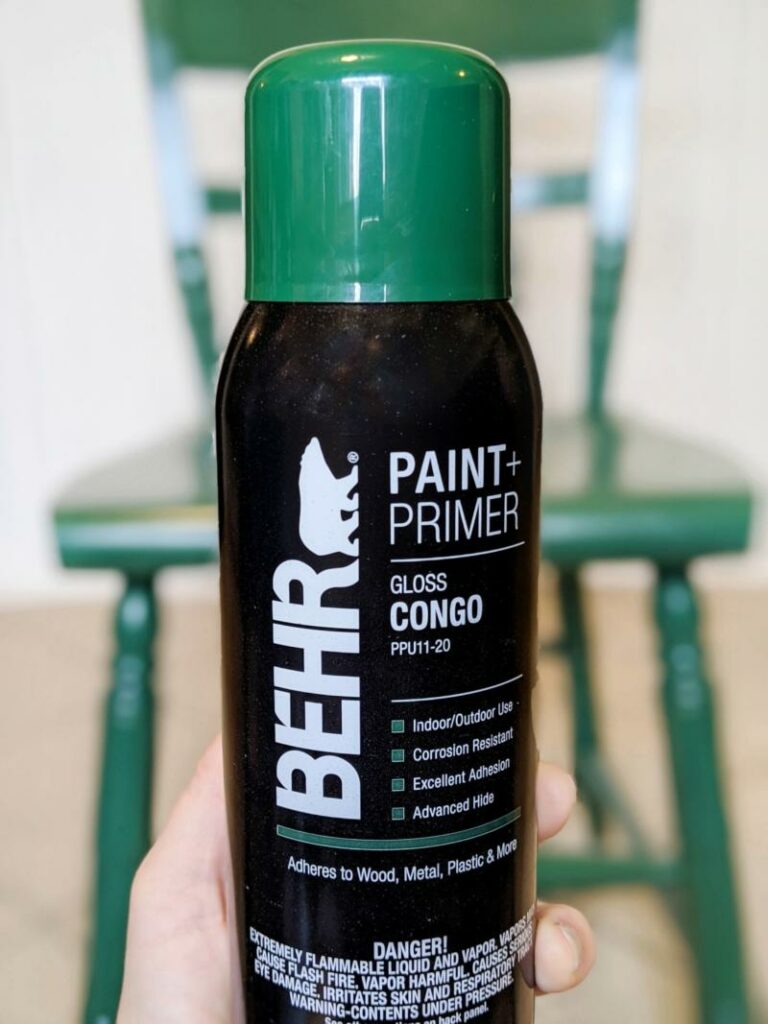 Our New Breakfast Nook Area Transformed with BEHR Spray Paint