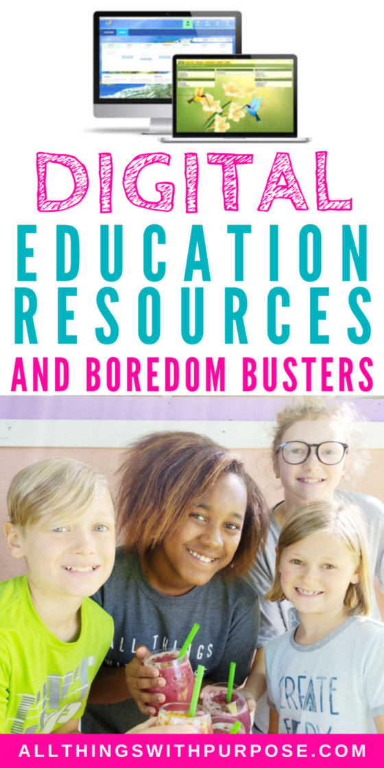 Digital Education Resources and Boredom Busters