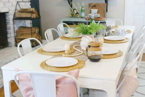 Seasonal Simplicity Spring Home Tour: Simple Decor and Style Tips