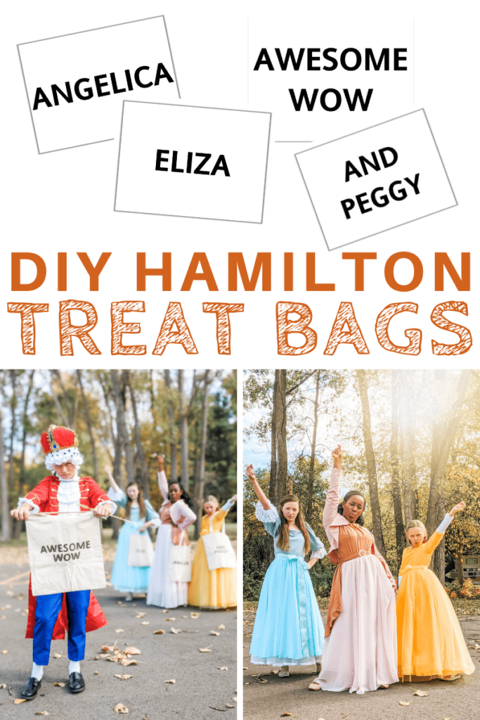 DIY Hamilton Costumes! King George and the Schuyler Sisters