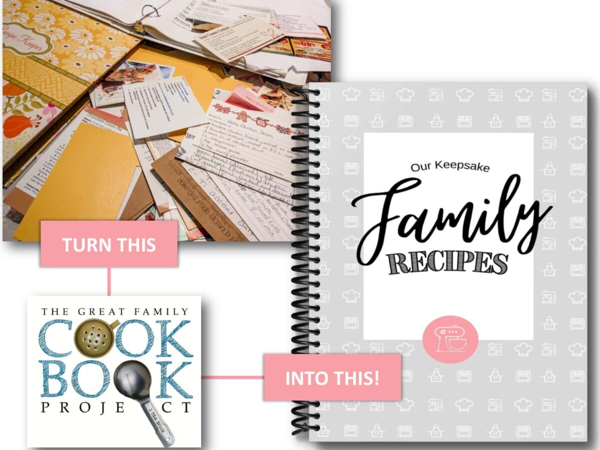 How to Create a Custom Family Cookbook the Easy Way