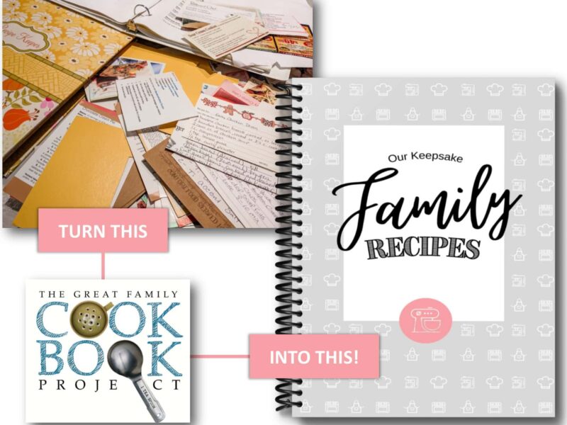 How to Create a Custom Family Cookbook the Easy Way