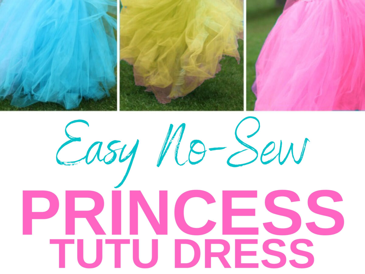 DIY Tulle Princess Dress Pattern to Create the Look of any Princess