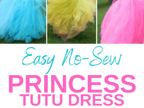 Diy Tulle Princess Dress Pattern To Create The Look Of Any Princess