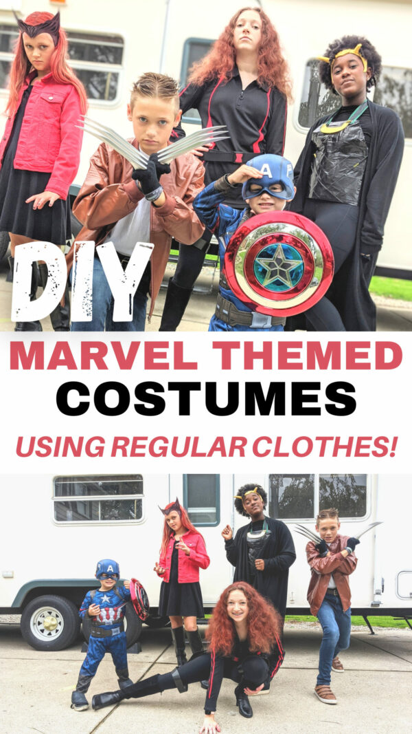 Easy DIY Marvel Costumes for Halloween