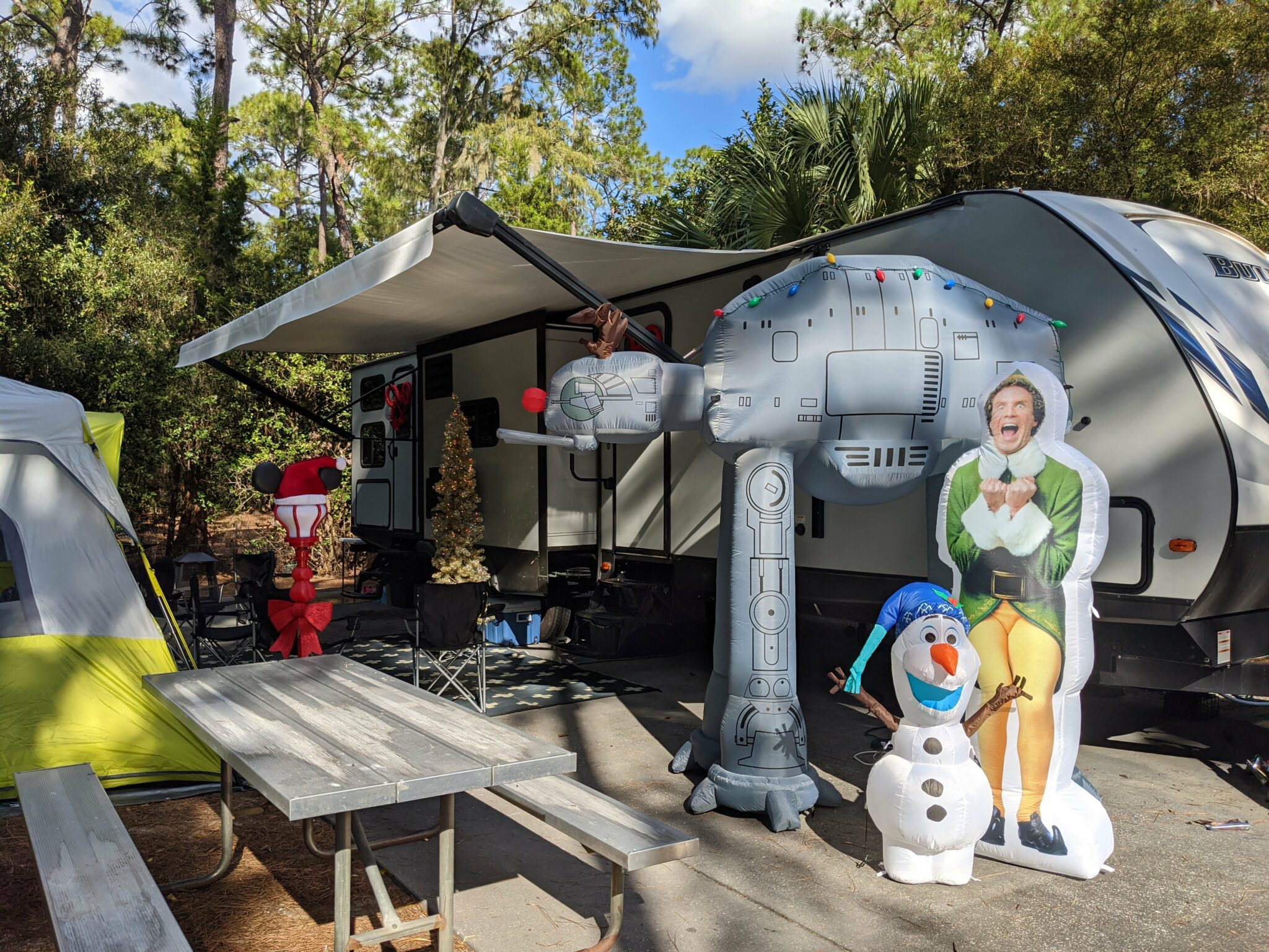 Camping During the Holiday Season at Disney's Fort Wilderness Resort