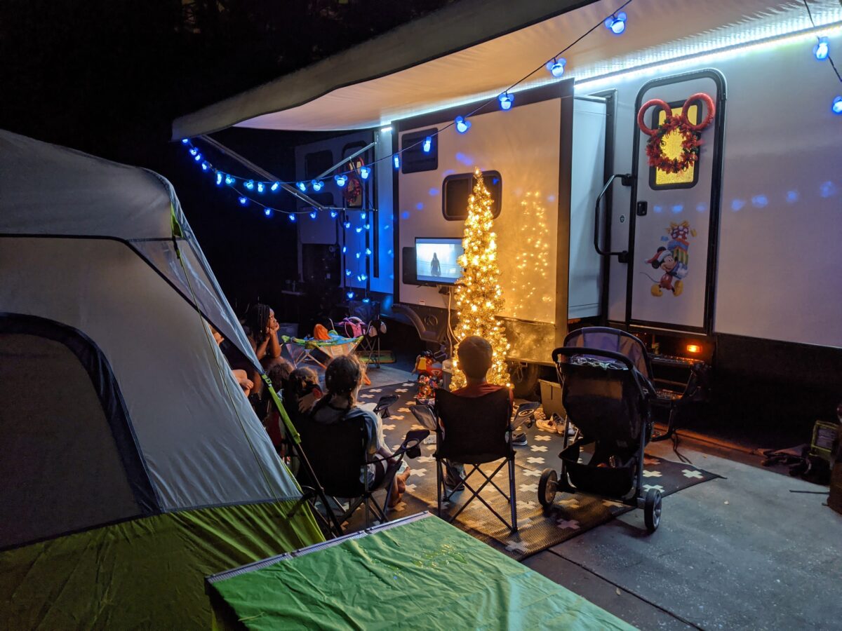 Camping During the Holiday Season at Disney's Fort Wilderness Resort