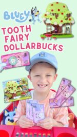 Tooth Fairy Fun with Bluey Dollarbucks and New Toys